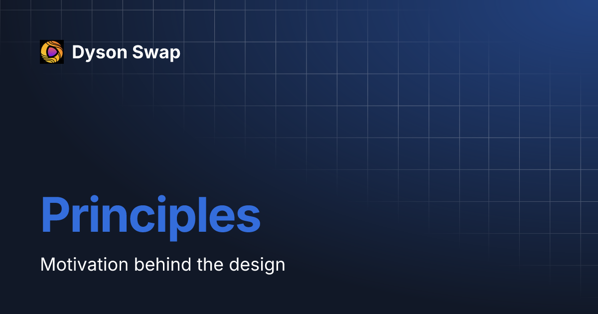Principles | Dyson Swap
